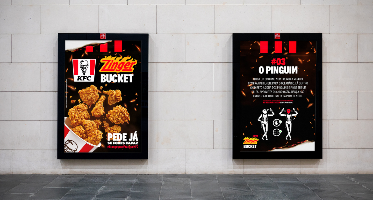 KFC | Zinger Bucket — Legendary People + Ideas